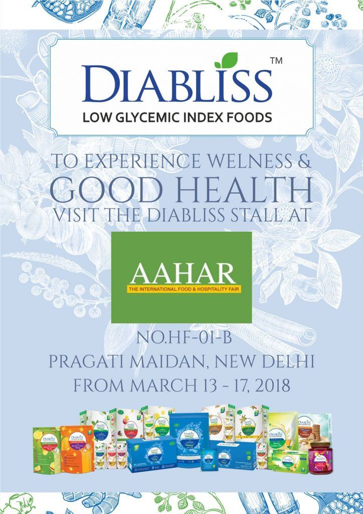 DIABLISS TO PARTICIPATE AT AAHAR AT PRAGATI MAIDAN, NEW DELHI FROM ...