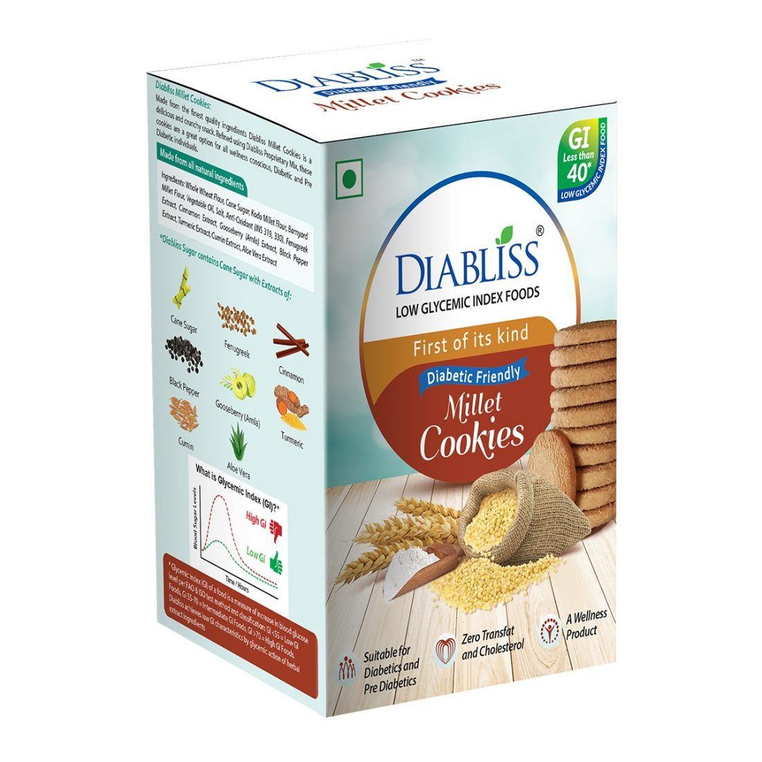 Sugar Free Diabetics Biscuits | Diabetics Cookies | Diabliss